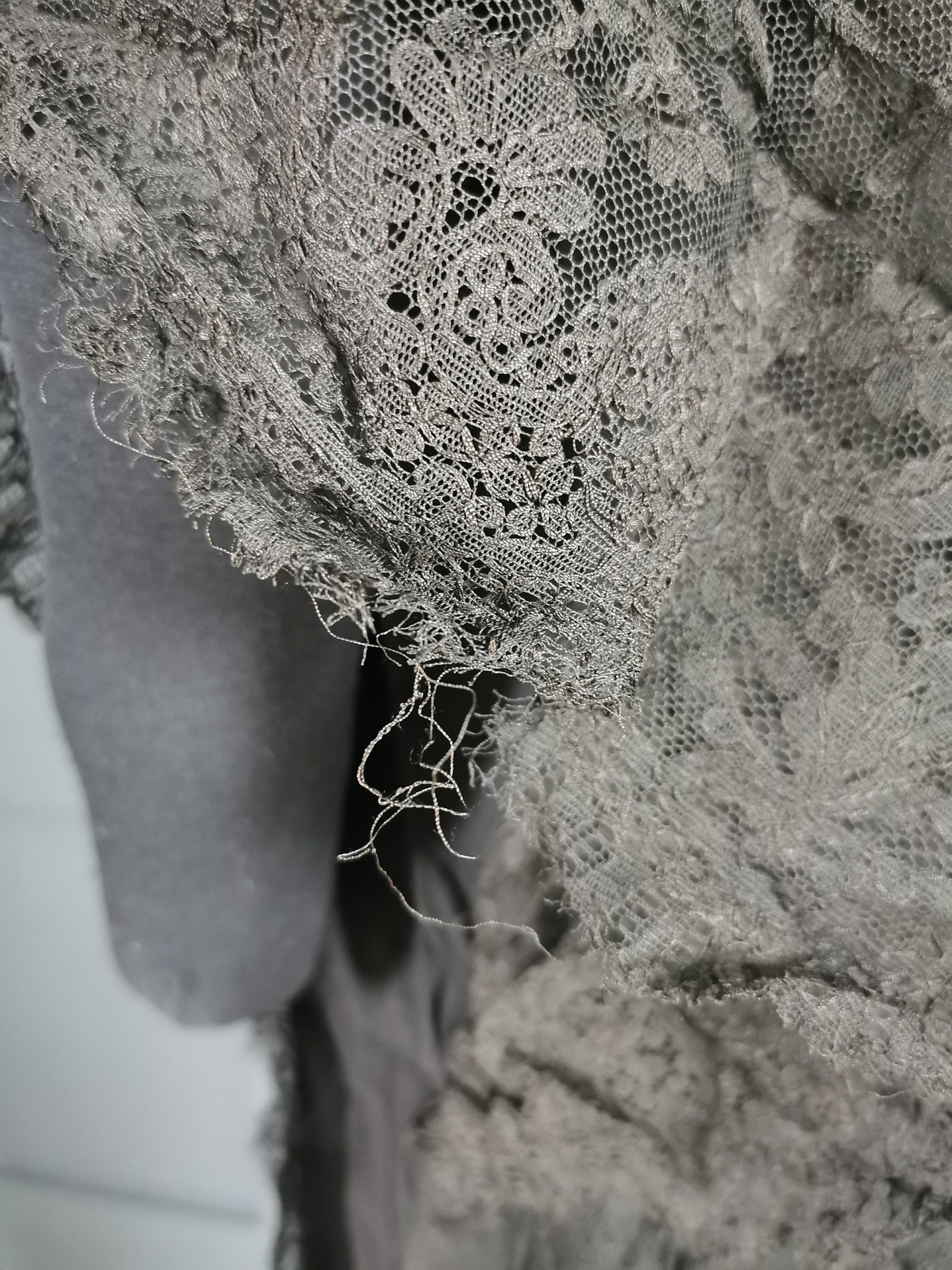 Gothic Antique / Vintage 1920s Black Lace Flapper Mourning Dress - Etsy