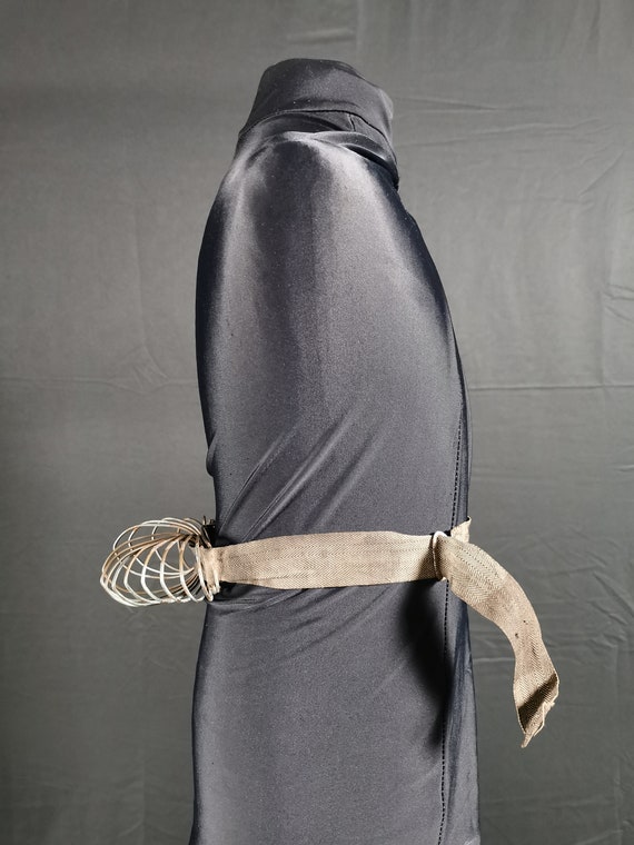 Victorian Antique c. 1880s Childs? Wire Coil Bustle - Gem