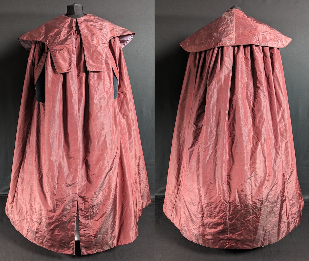 RARE Museum Quality Regency / Early Victorian 1820s / 1830s Silk Cloak ...