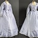 Stunning Victorian Antique Fashion 1860s Four Piece Lilac Silk ...