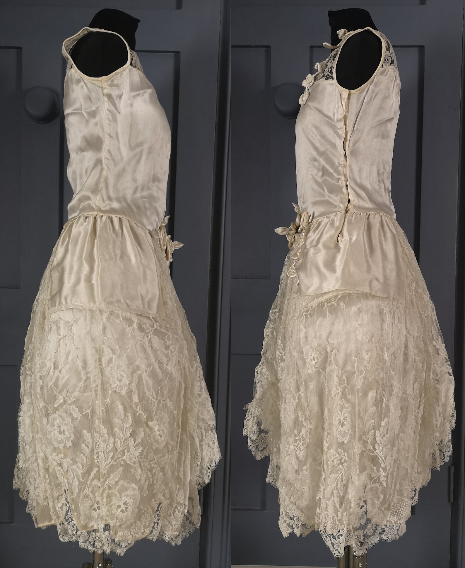 RARE & Exquisite Antique / Vintage 1920s ' Robe De Style ' Wedding ...
