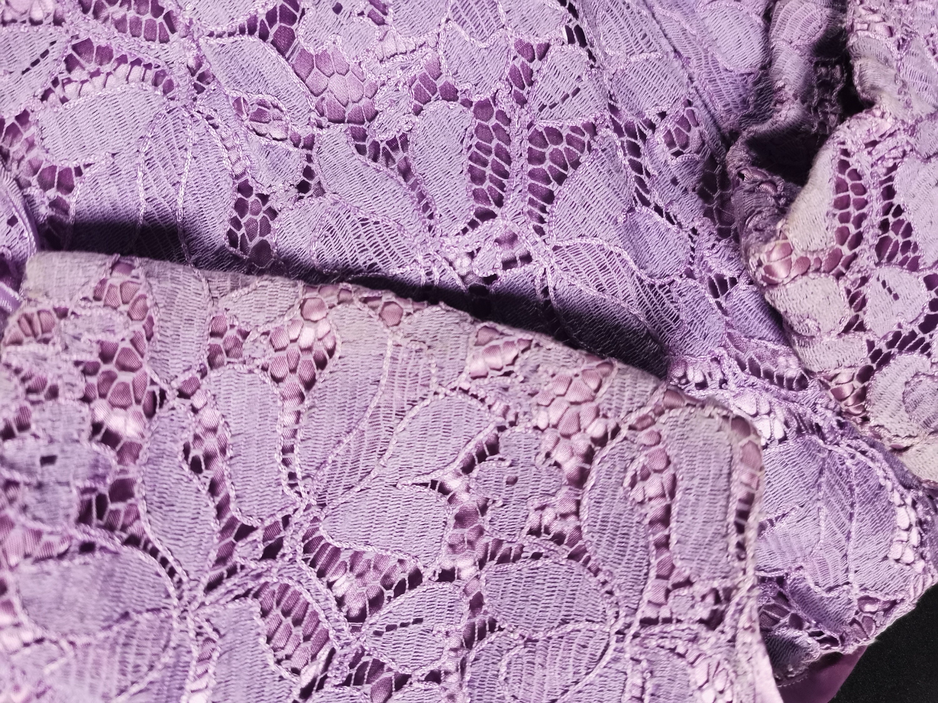 Smart Vintage Fashion 1950s Purple Lace Cocktail Dress - Etsy