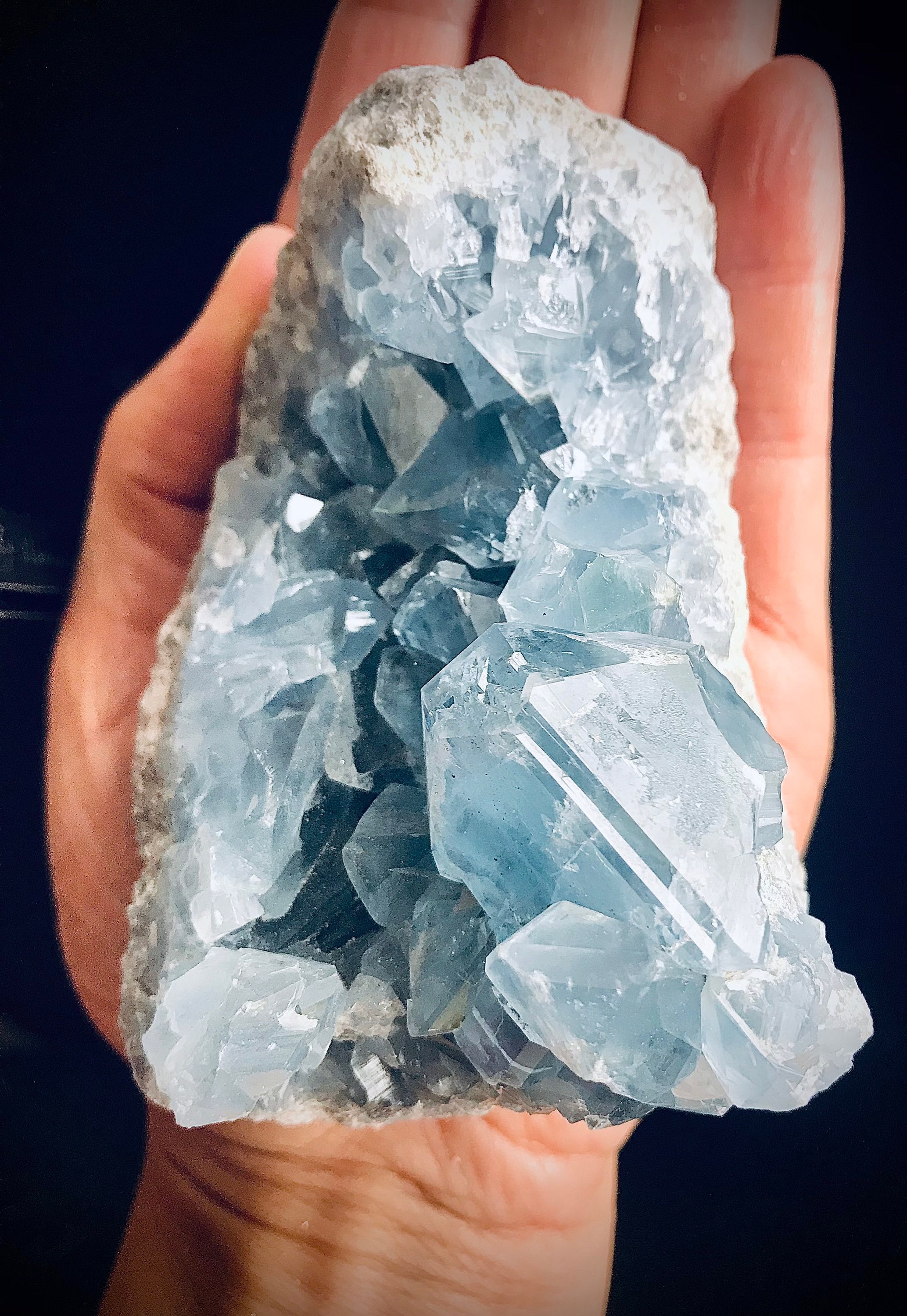 Celestine Crystal Cluster Gem Stone Celestite Crystal Australia - Etsy