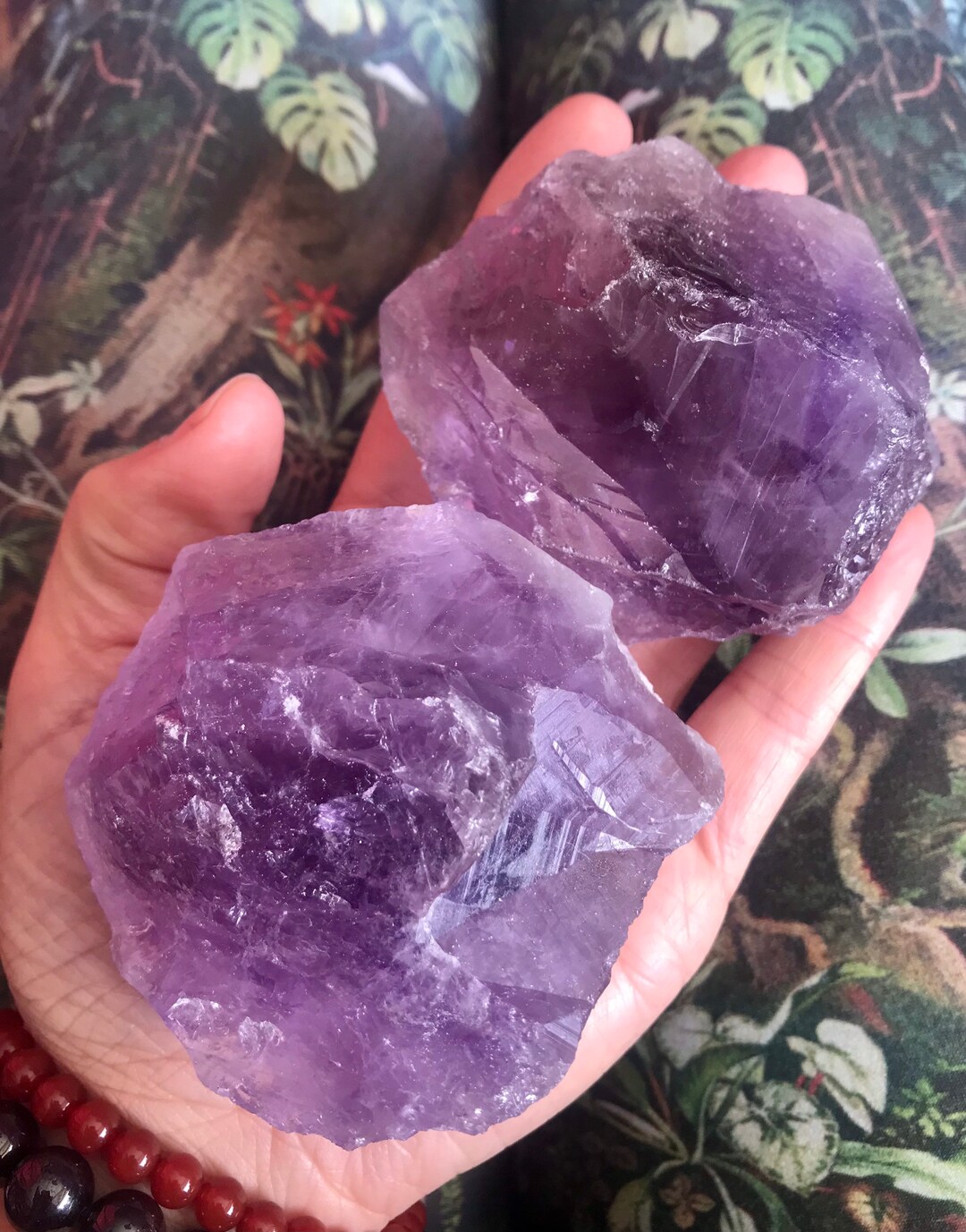 Natural Raw Amethyst Chunks Crystals Australia Bright Purple Third Eye Activation - Etsy