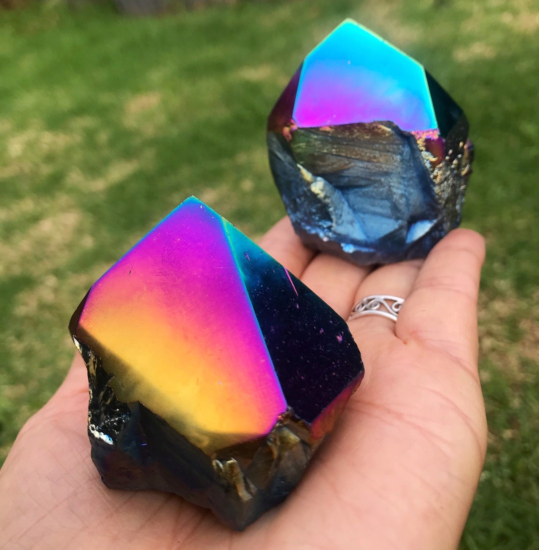 Rainbow Aqua Aura Generator Point - Etsy