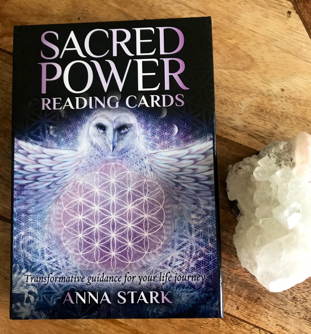 Sacred Power Oracle Guidance Reading Cards, & Intuitive Spiritual Pack ...