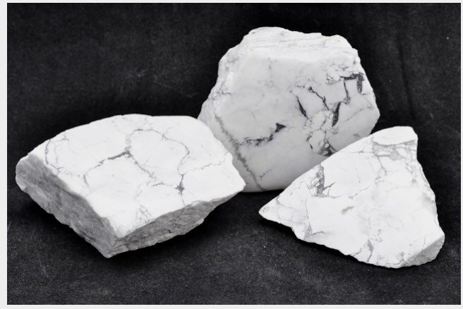 Raw Howlite Polished Pyramid Crystal Slab Chunks Spiritual - Etsy