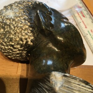 Zimbabwe Soap Stone Sculpture of a Man's Head - Etsy