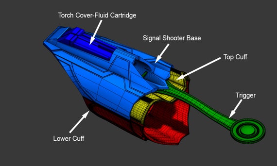 The Amazing Spider Man 2 Web Shooters Blueprints