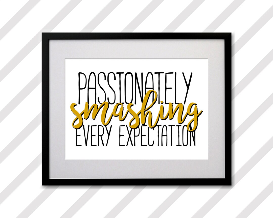 Hamilton Broadway Print / Art Poster / Passionately Smashing Every ...