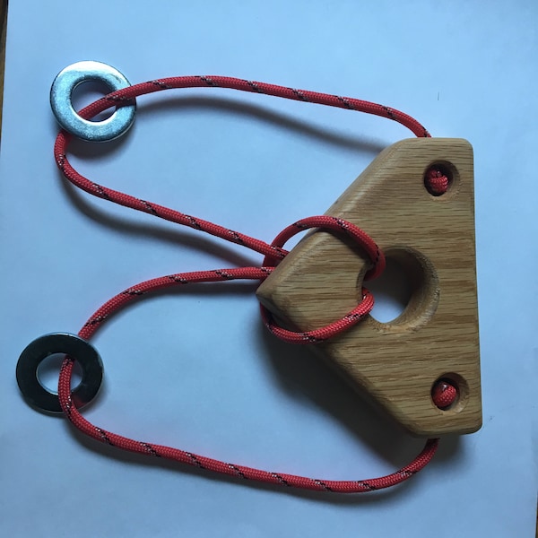 Wood Rope Puzzle - Etsy
