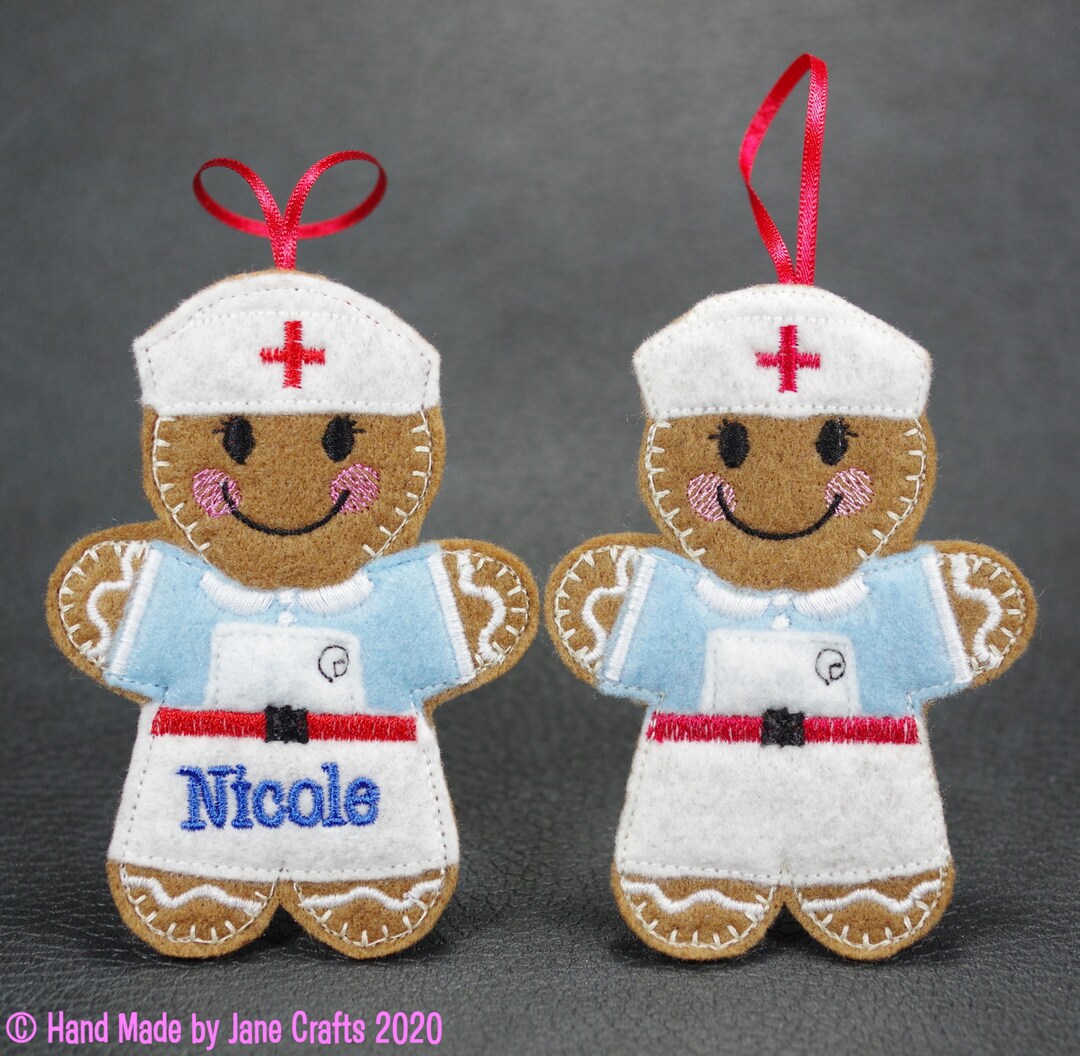 Nurse, Gingerbread, Medical, Hospital Worker - Etsy UK