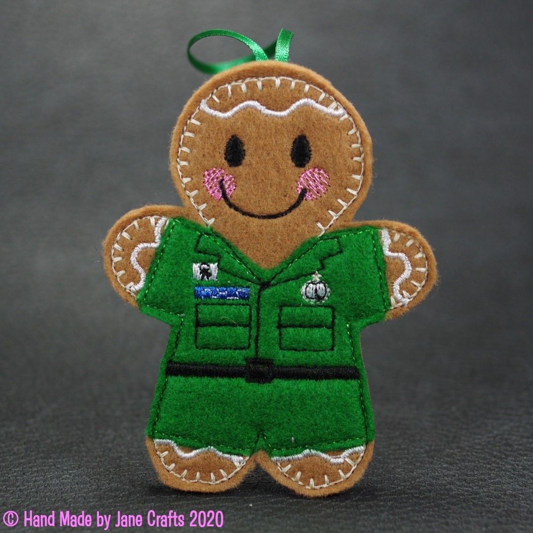 Paramedic, Gingerbread, Medical, Hospital Worker - Etsy
