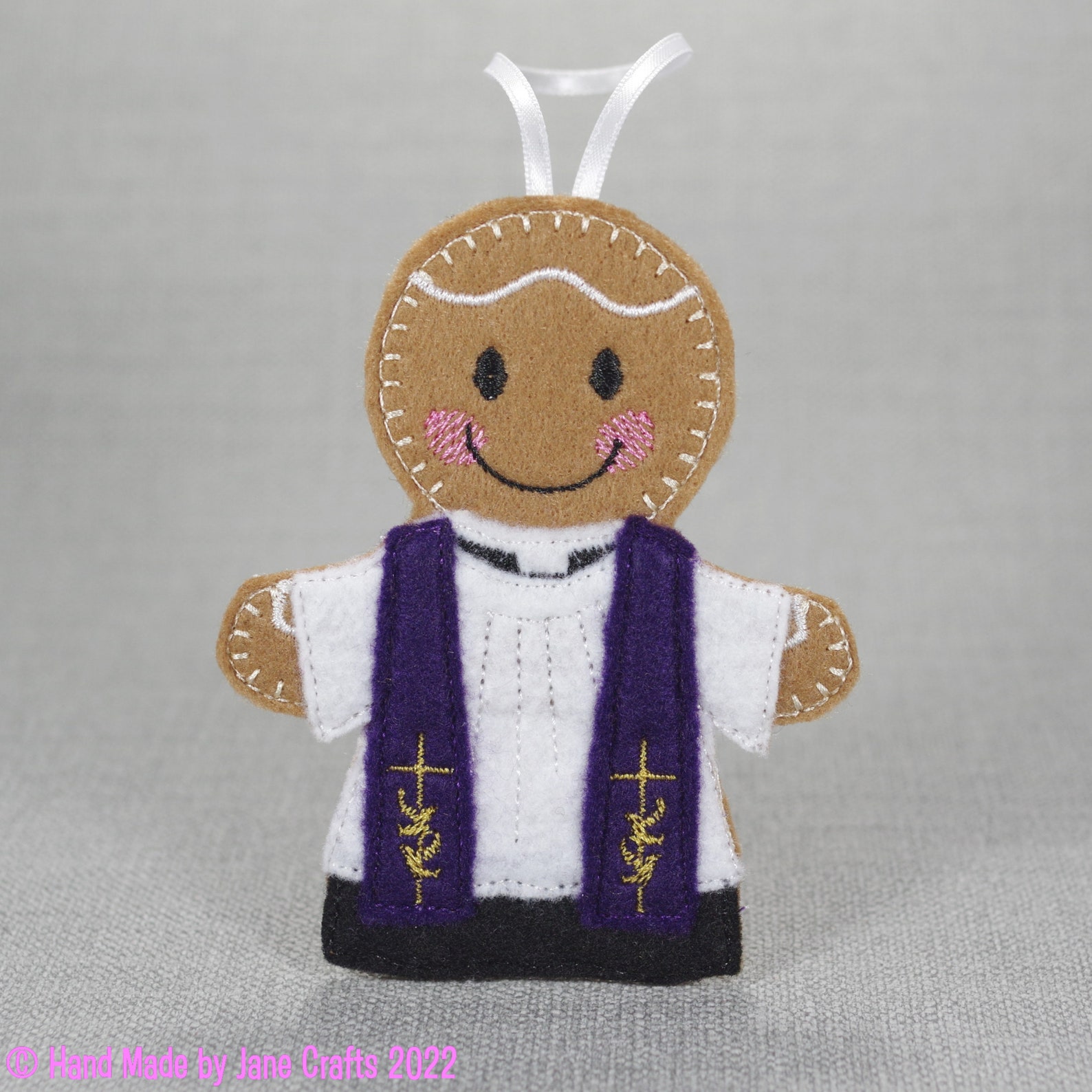 Priest Gift Vicar Gift Gingerbread Man - Etsy UK