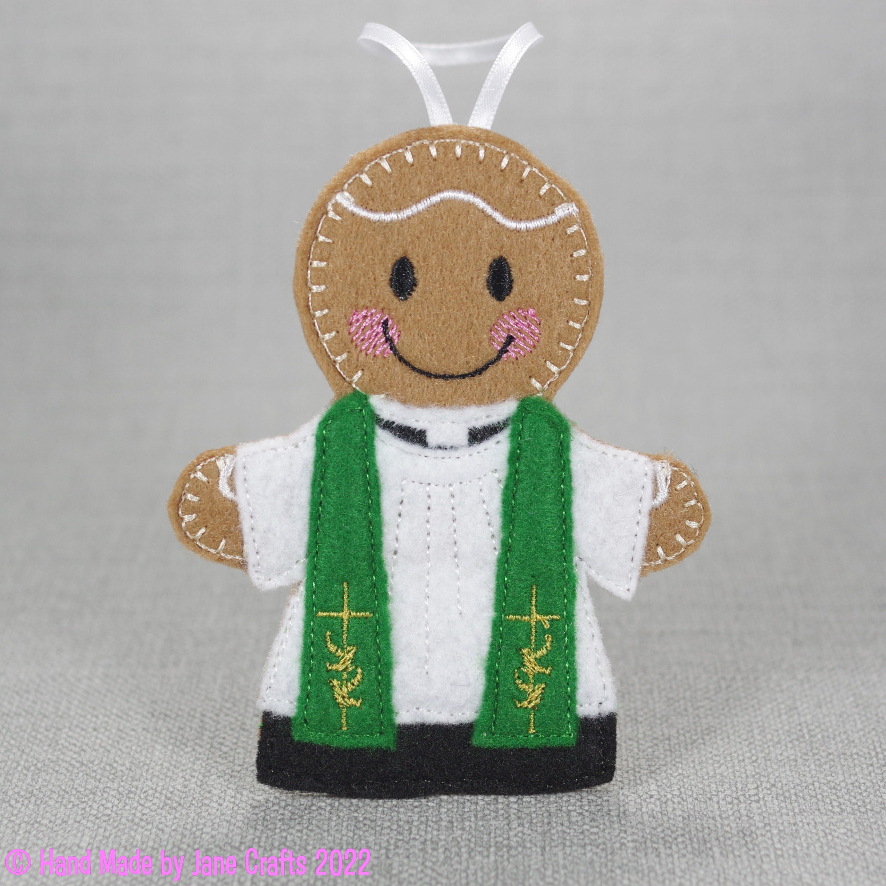 Priest Gift Vicar Gift Gingerbread Man - Etsy UK