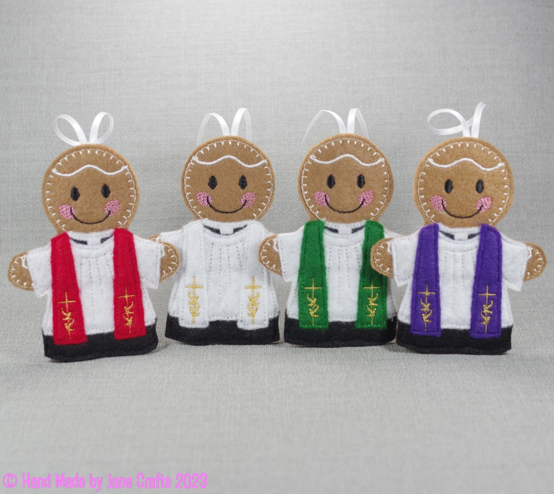Priest Gift, Vicar Gift, Gingerbread Man, - Etsy UK