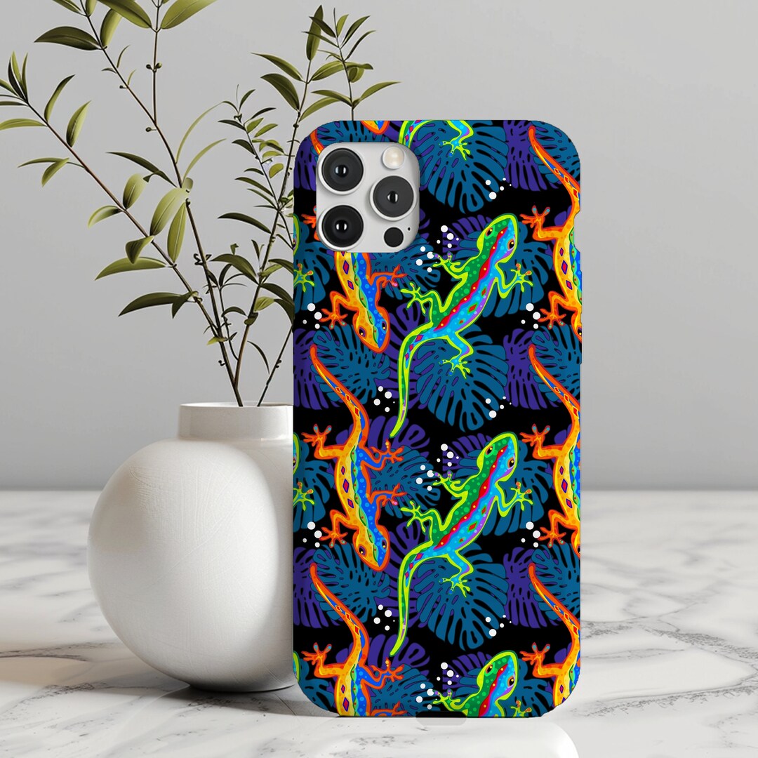 Gecko Lizard iPhone 15 Pro Max Phone Case | iPhone 11 12 13 14 15 (all ...