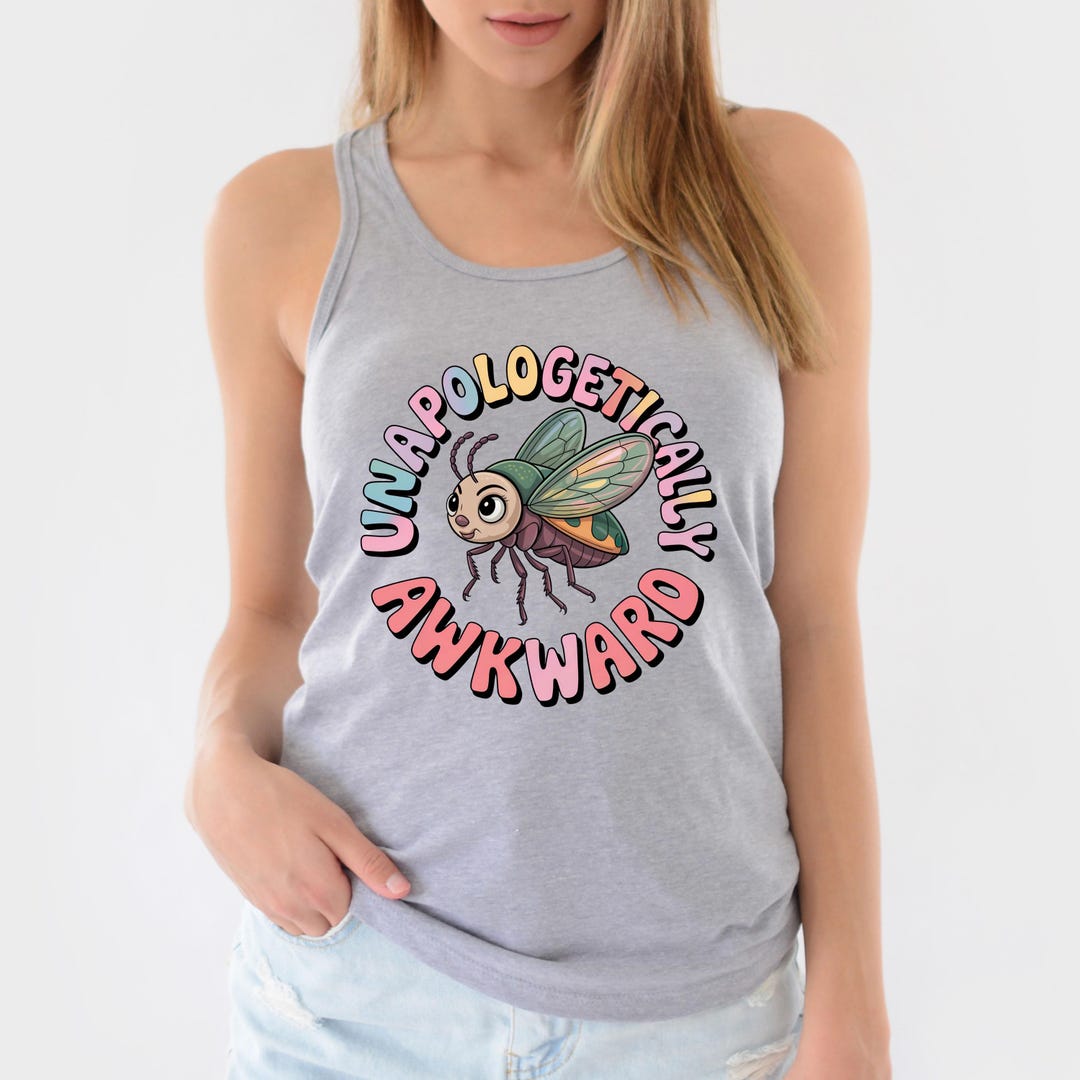 Unapologetically Awkward Funny Bug Shirt | Cute Junebug Introvert Shirt ...