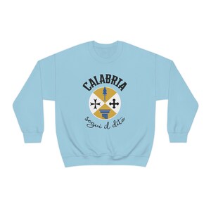 Calabria Italy Coat of Arms Travel Shirt | Italian World Travel Gift ...