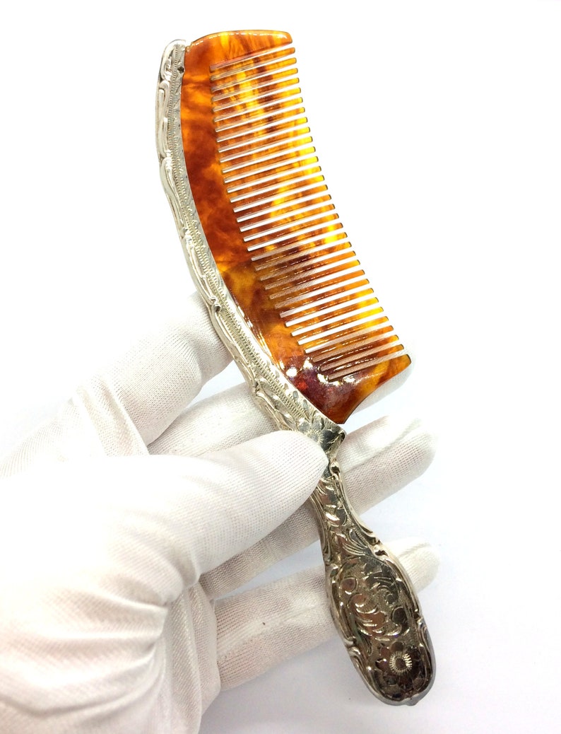 Antique Edwardian Czechoslovakian 900-grade Silver Faux Handle | Etsy