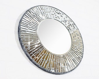 Small Round Mirror - Etsy