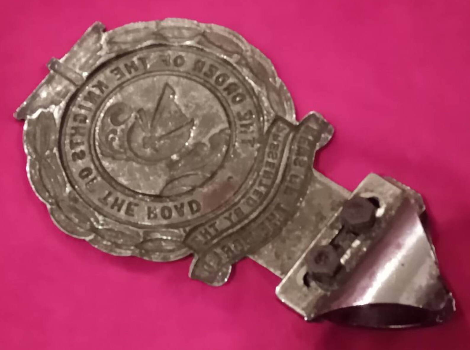 The Order of the Knights of the Road Car Badge | Etsy UK
