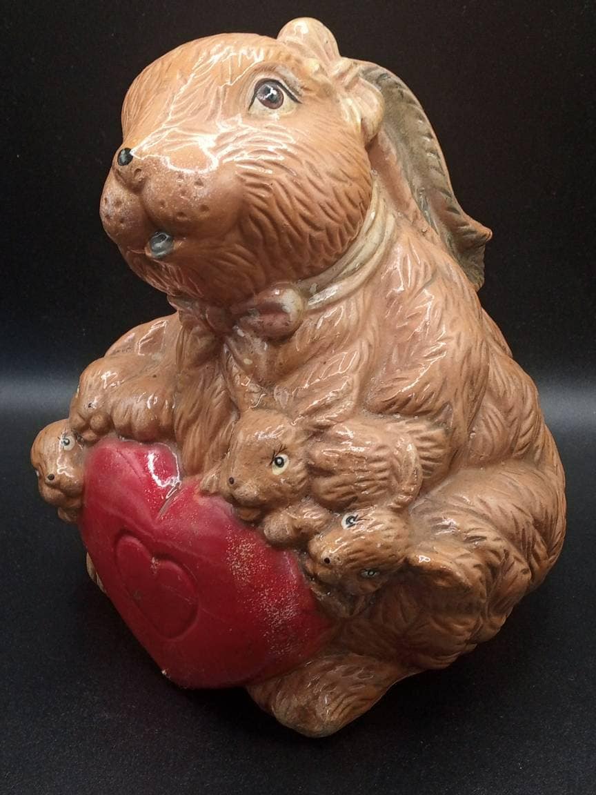 Rabbit / Bunny Money Box - Etsy UK