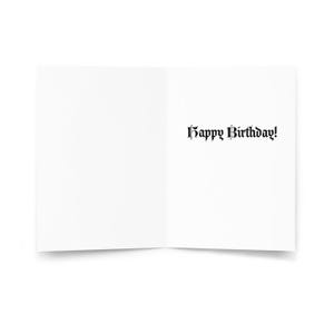 Beetlejuice Birthday Card Sandworm Lydia Deetz Flowers Tattoo Inspired ...