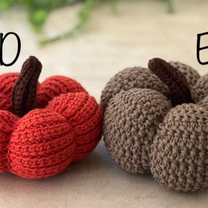 Magical Crochet Pumpkin Pattern With Two Different Textures and 6 Sizes ...