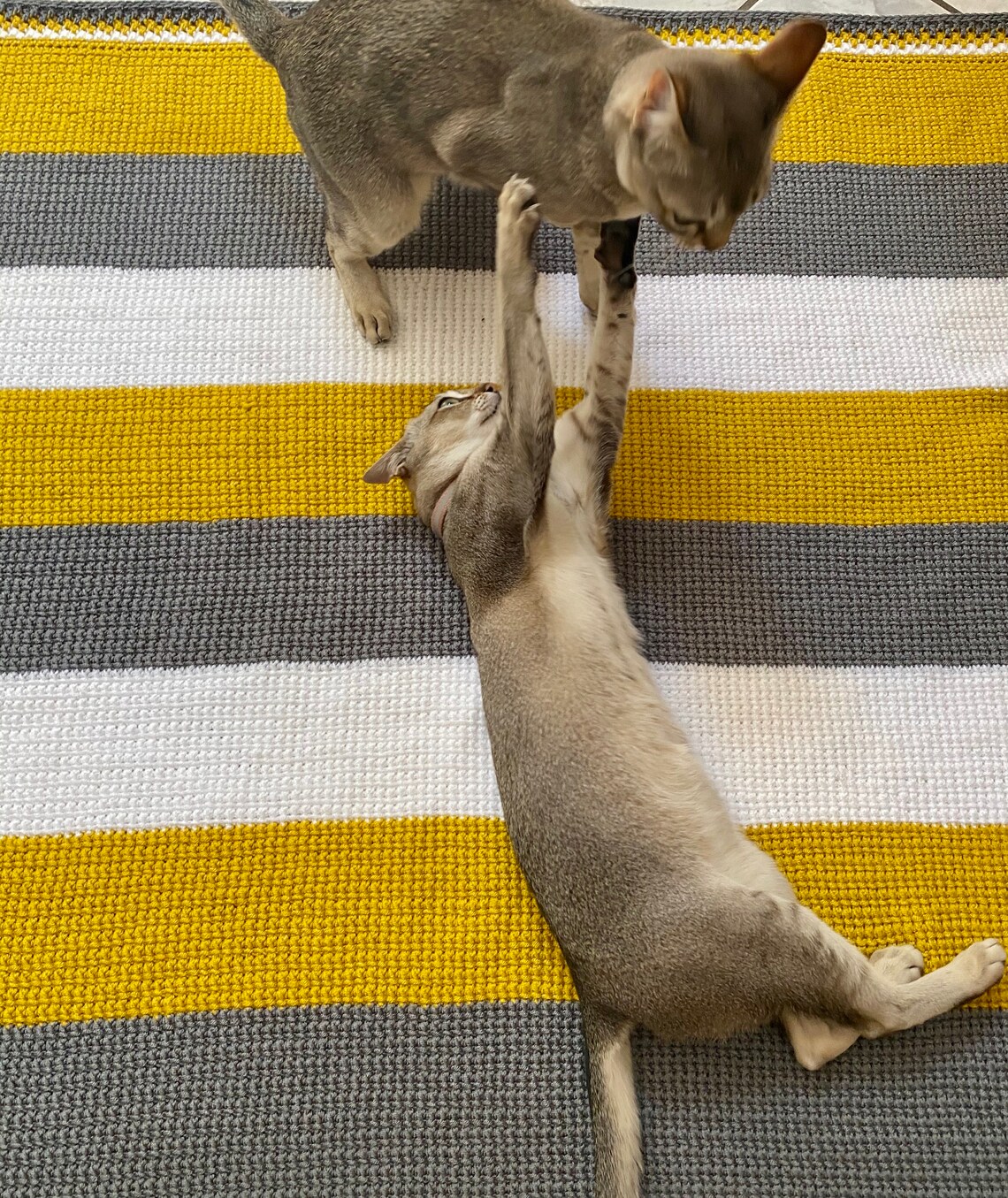 Dots and Dashes Crochet Blanket Pattern - Etsy