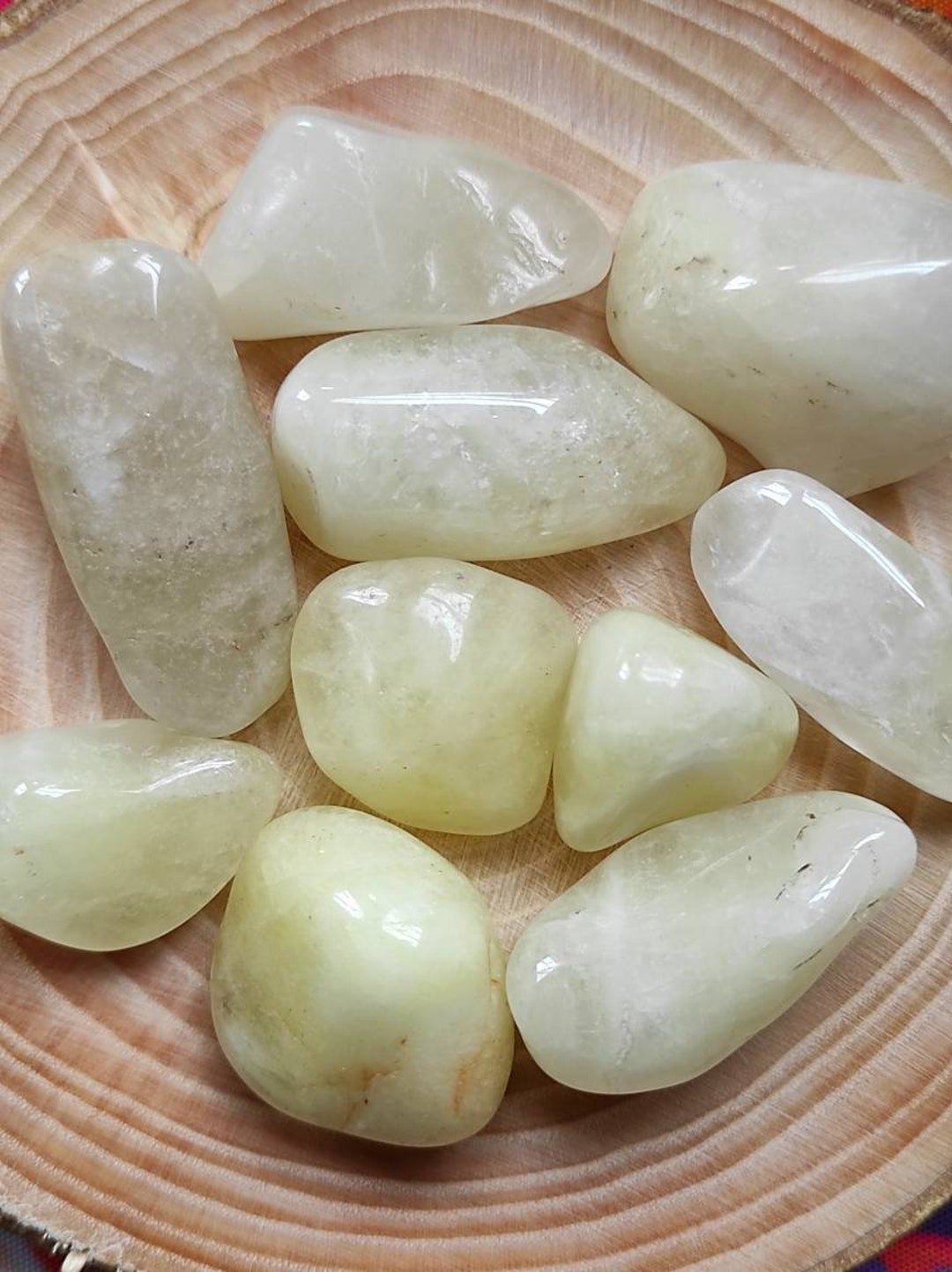 Tumbled Stones: Sulfur Quartz - Etsy