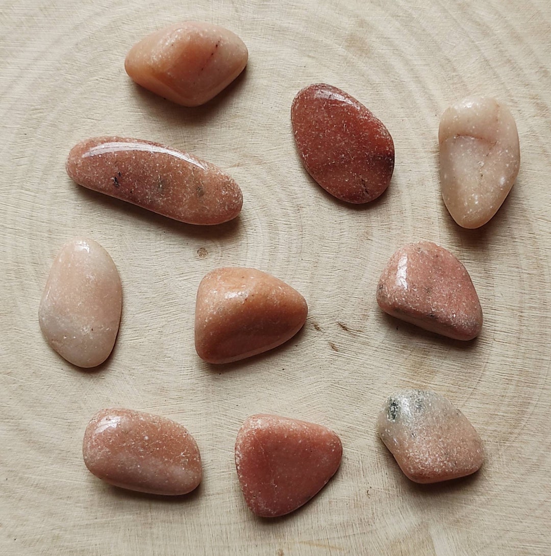 Tumbled Stones: Pink Dolomite - Etsy