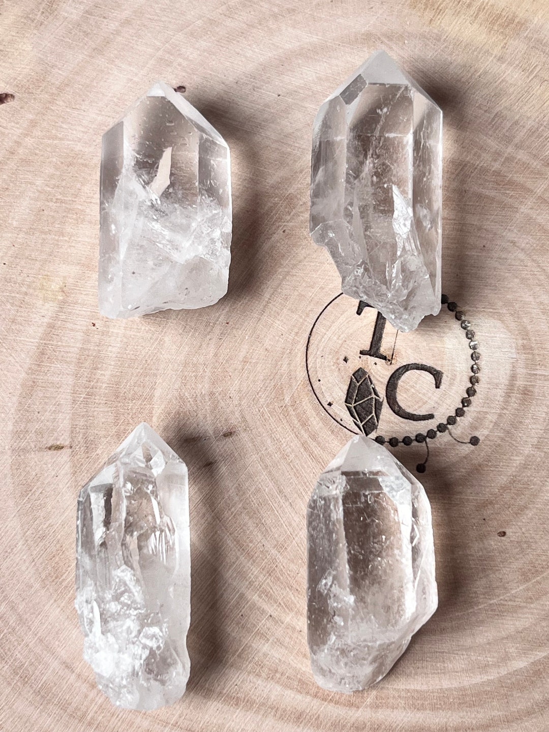 Rock Crystal Point - Etsy