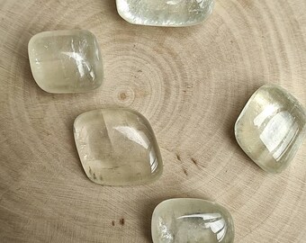 Optical Calcite Crystal Tumbled Stone Polished Stone - Etsy