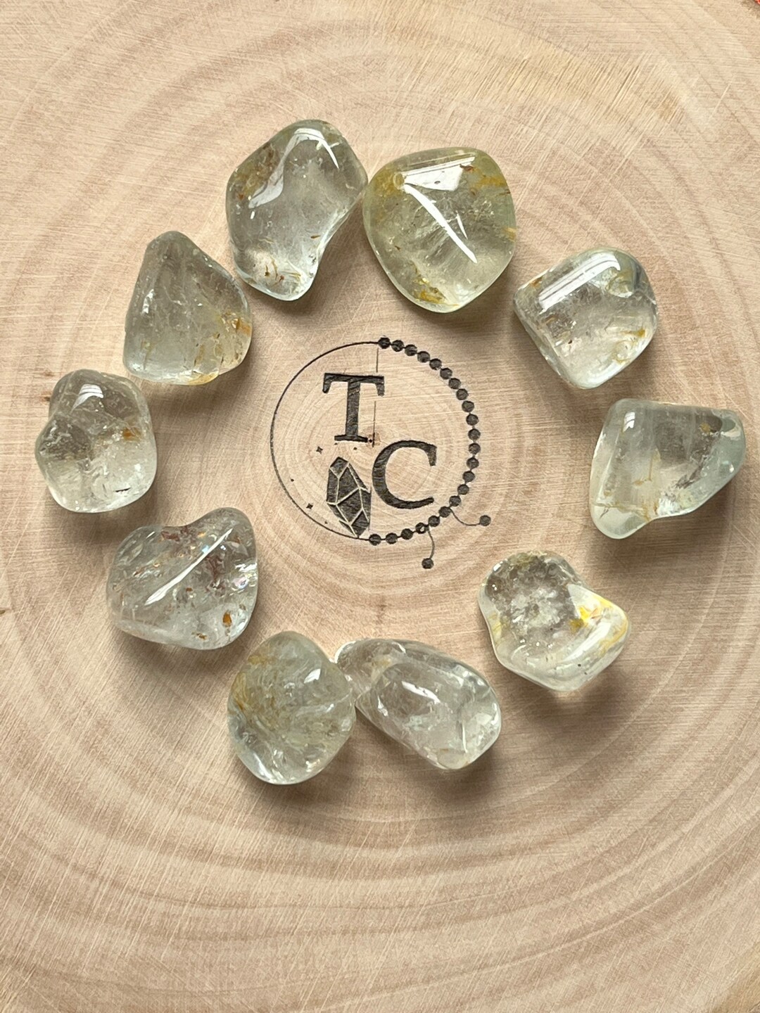 Tumbled Stones: Natural Non-irradiated Blue Topaz - Etsy