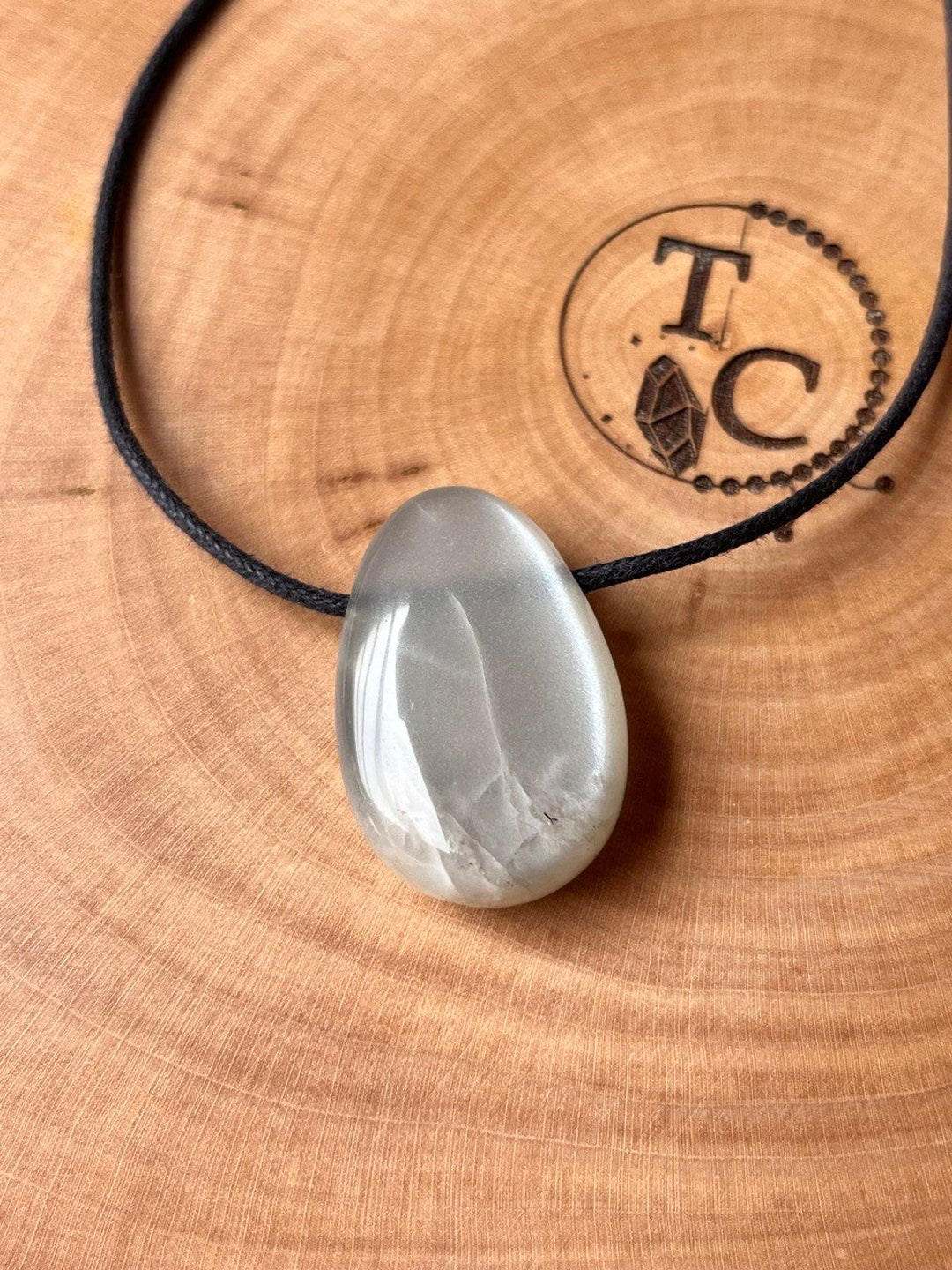 100% Stone Collection: Orthoclase Moonstone Pendant - Etsy