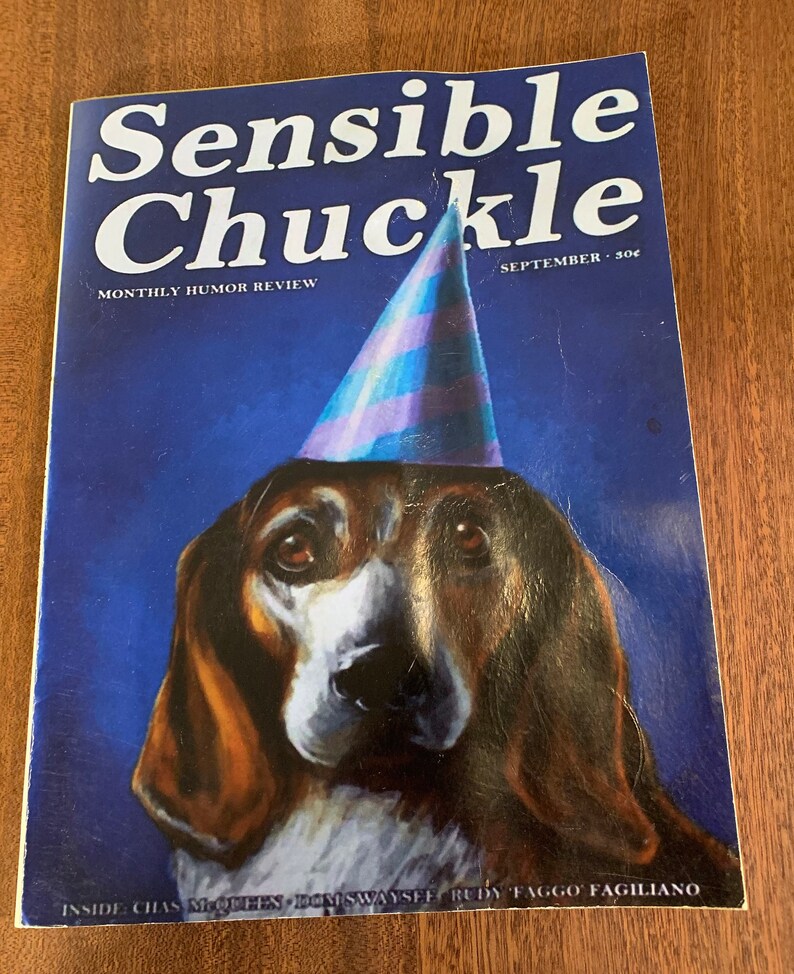 Sensible Chuckle Magazine Cover / Dust Cover Based on the "sensible ...