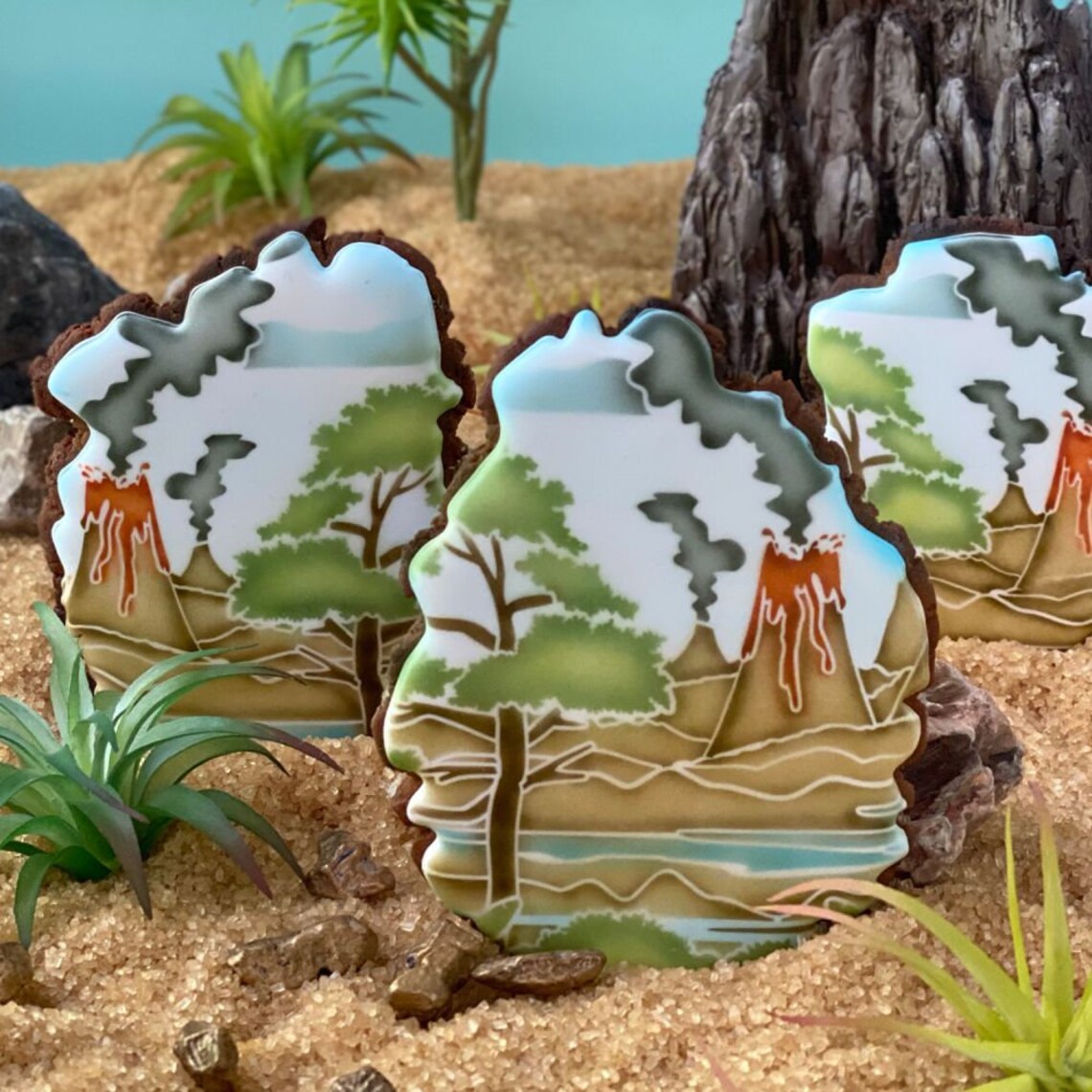 Chomp Stomp Roar Dynamic Duos Cookie Stencil Set - Etsy