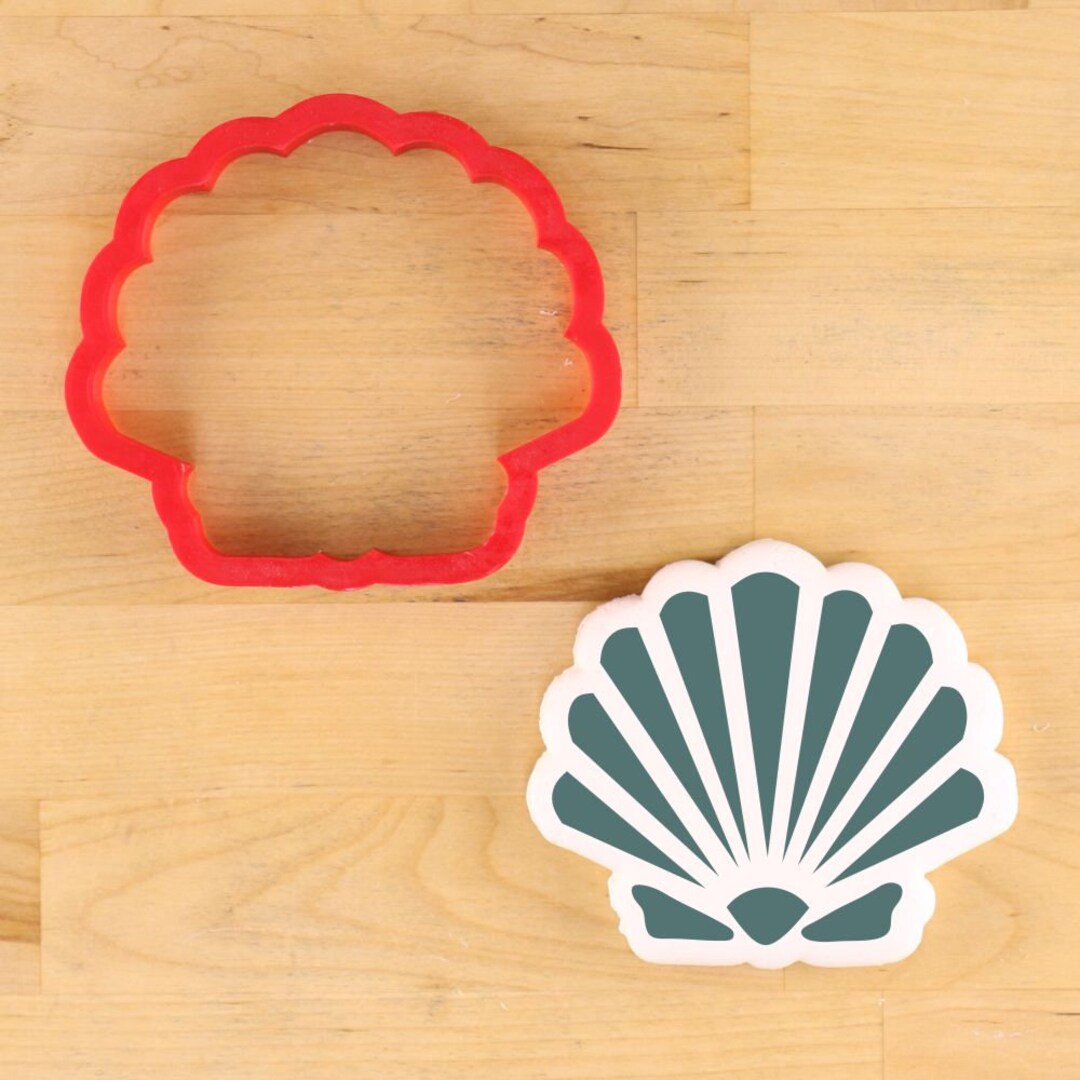 Shell Cookie Cutter | Seashell Cookie Cutter | Beach Cookie Cutter ...