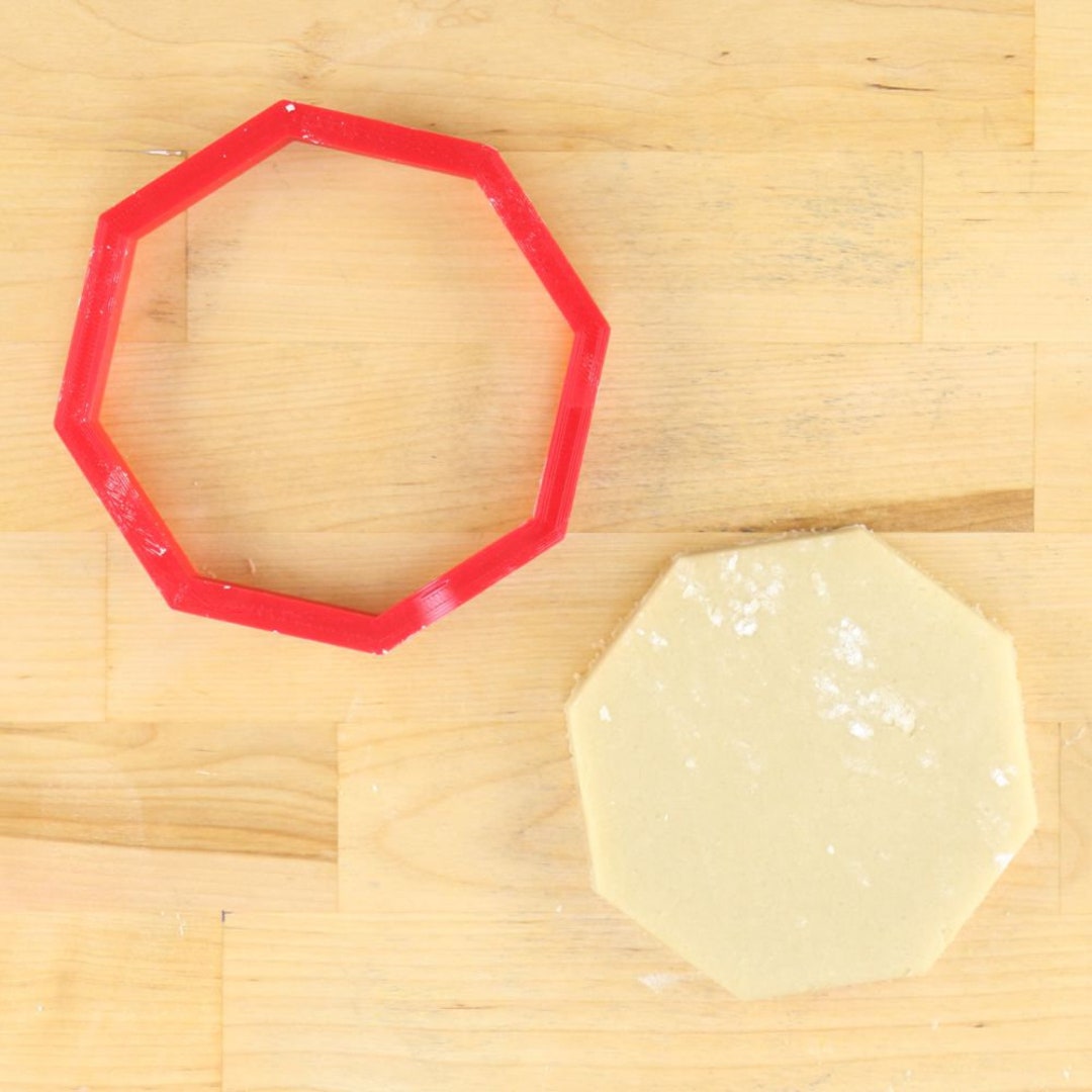 Octagon Cookie Cutter | Durable Plastic, Versatile Shape - Etsy