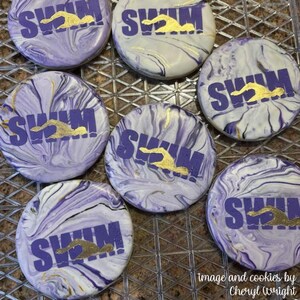 Swimming Cookie Stencil | Swimmer Cookie Stencil | Swim Meet Cookie ...
