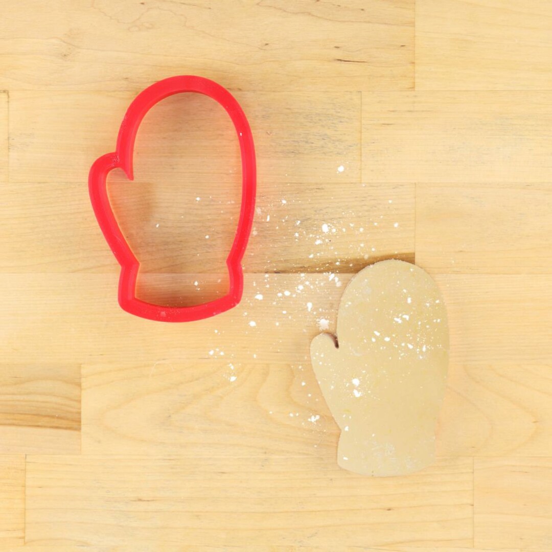 Mitten Cookie Cutter | Winter Christmas Shape, 3D Printed - Etsy