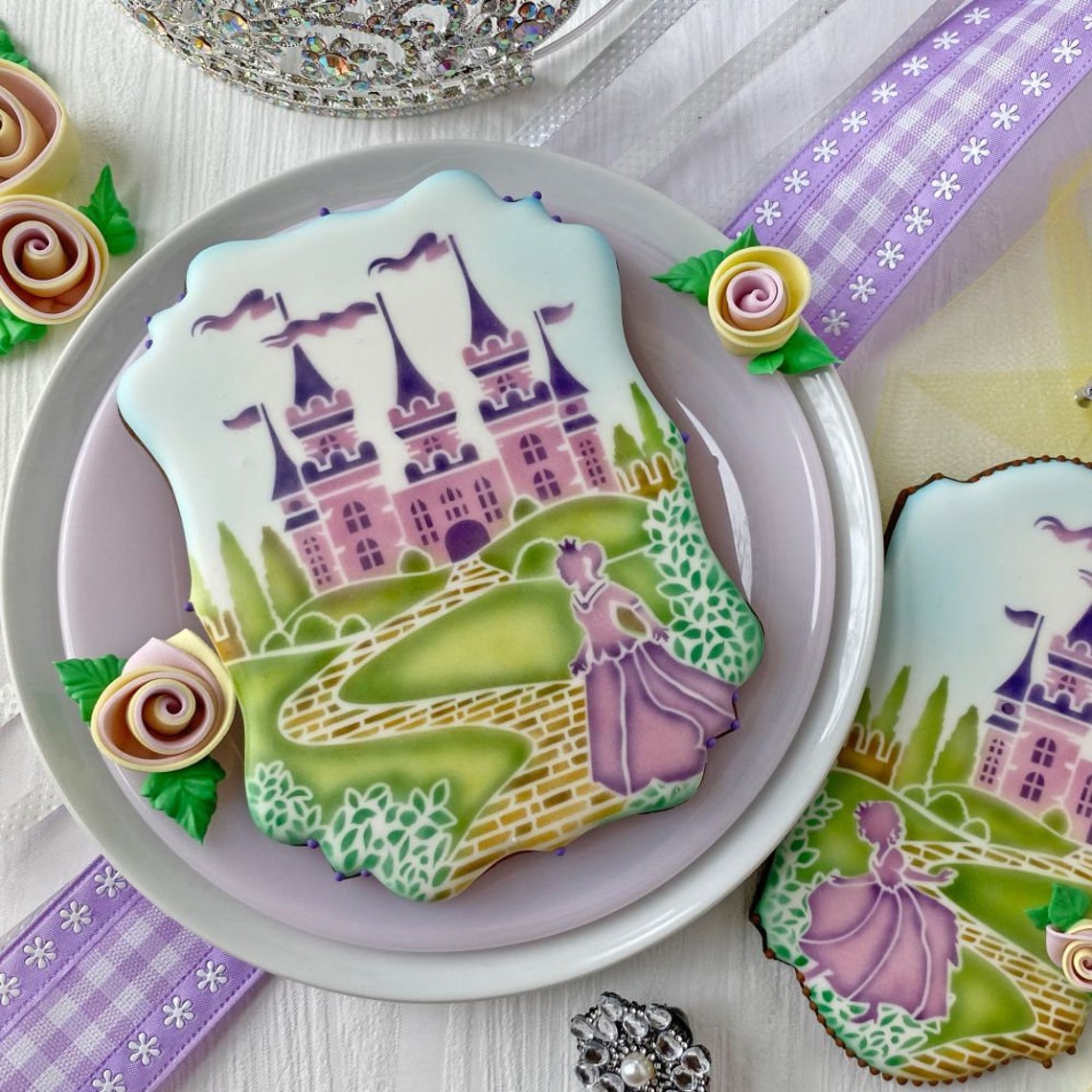 Fairest of Them All Cookie Stencil by Julia Usher | Cake Stencil ...