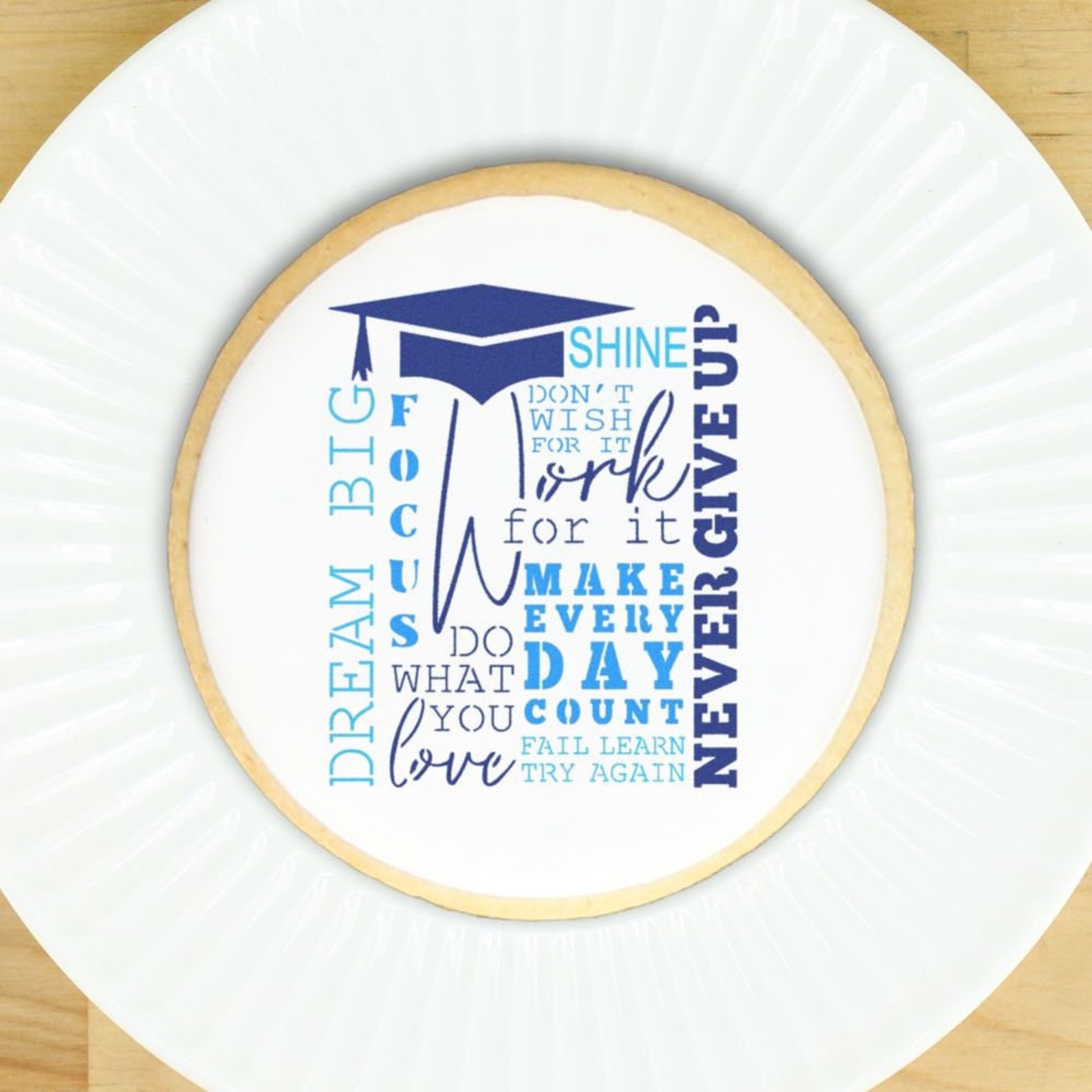 Graduation Subway Cookie Stencil - Etsy