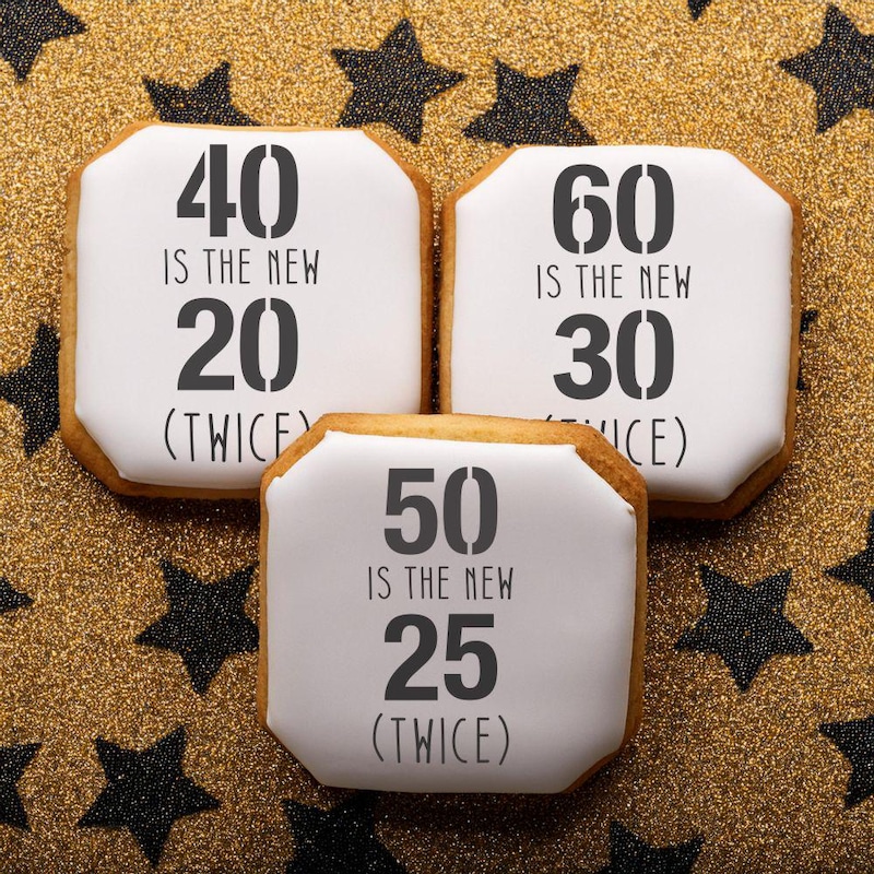 70th Birthday Cookies - Etsy