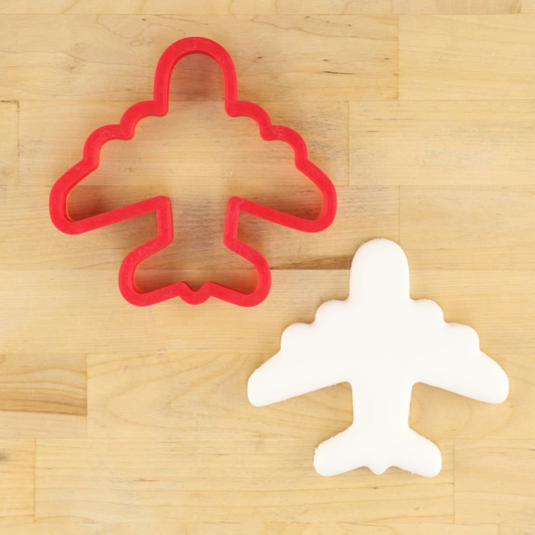 Airplane Cookie Cutter | Airplane Shaped Cookie | Airplane Birthday ...