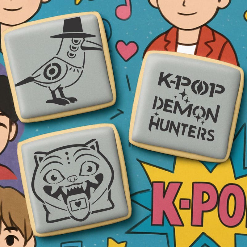 Kpop Stencil Cookie - Etsy