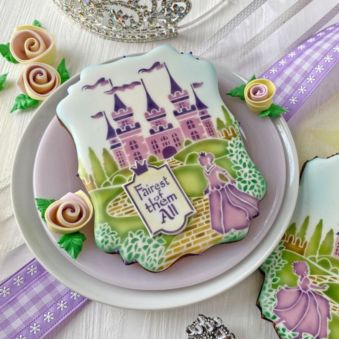Fairest of Them All Cookie Stencil by Julia Usher | Cake Stencil ...