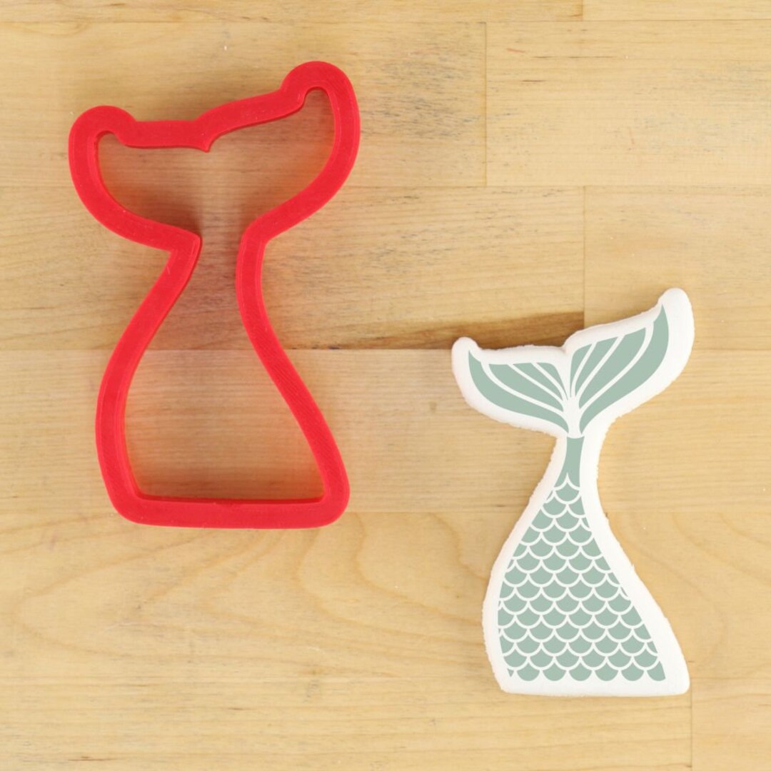 Mermaid Tail Cookie Cutter | Mermaid Cookies | Mermaid Cookie Cutter ...