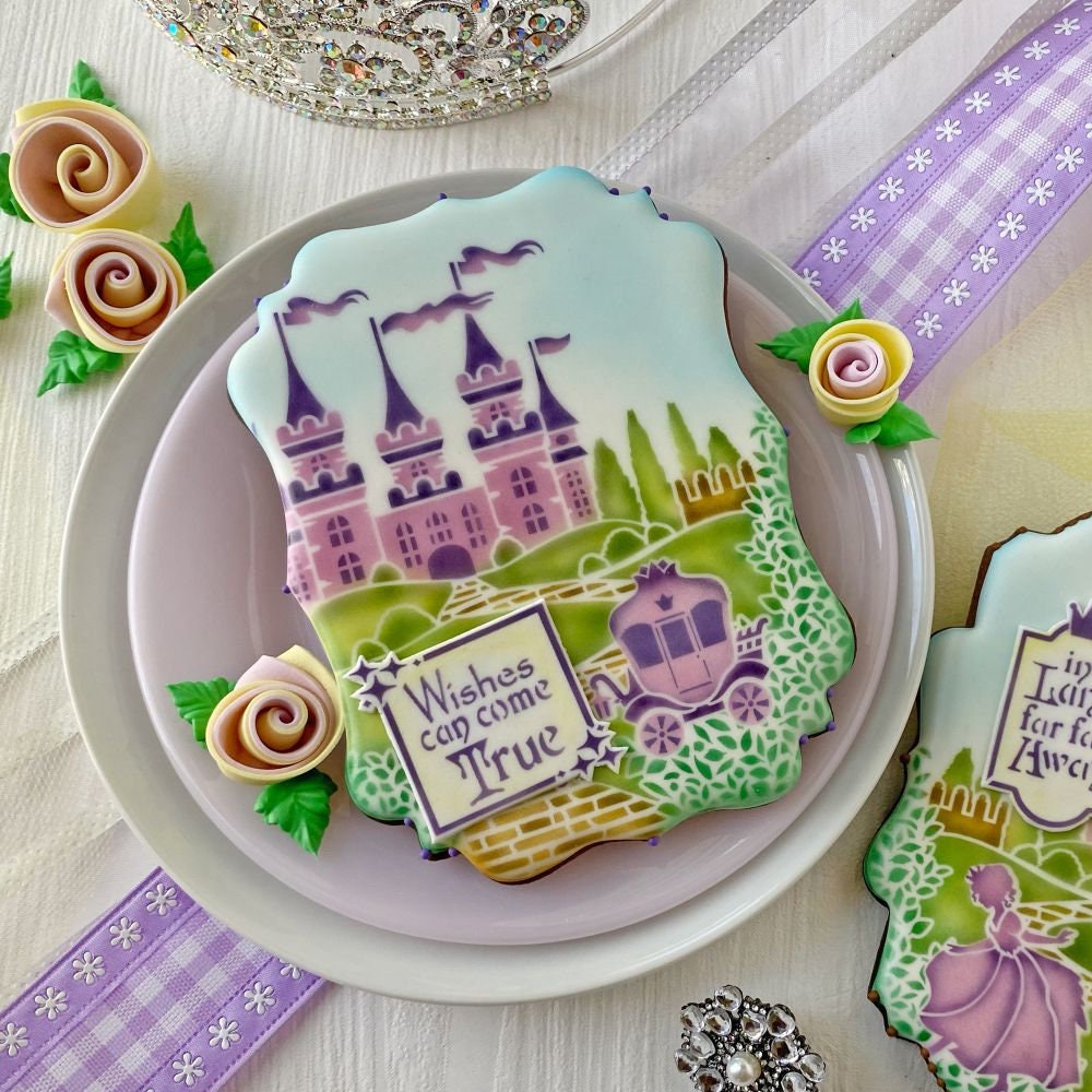 Fairest of Them All Cookie Stencil by Julia Usher | Cake Stencil ...